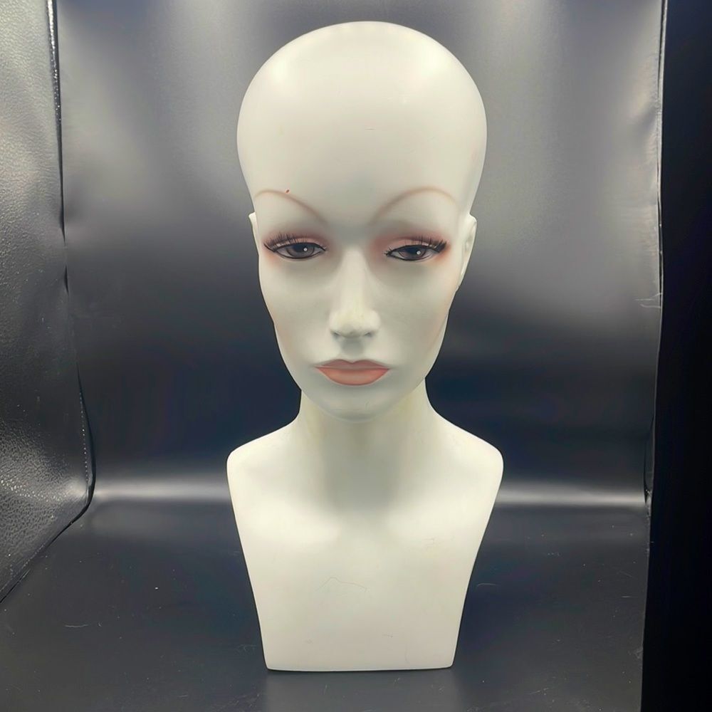 Vintage Revlon Goth Mannequin Model Bust Head - Gem